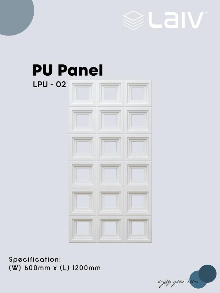 Promo (LAIV) Wall Panel PU Stone Panel Rock Panel Batu PU Panel Dinding ...