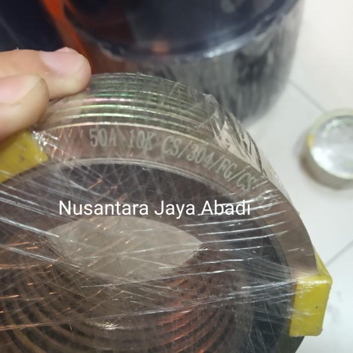 Jual SWG JIS 10K Carbon Steel 1 " inchi DN 25 Spiral Wound Gasket Besi ...