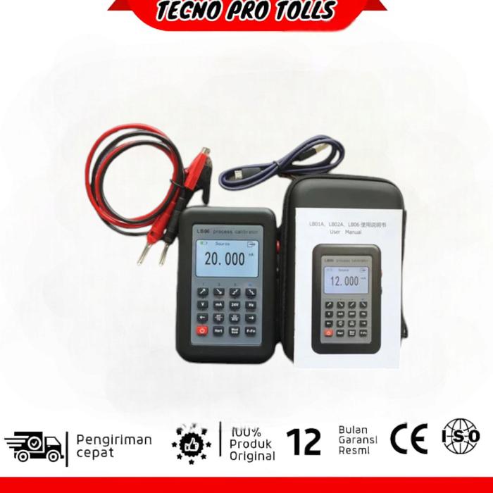 Jual Process Calibrator Hart Modbus LB06 Signal Generator Source ...