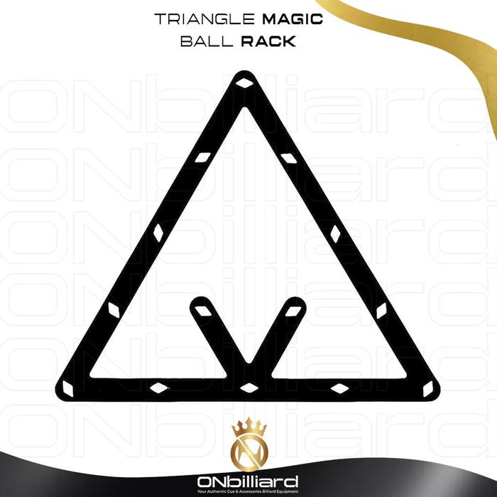 Jual Triangle Magic Ball Rack Sheet Billiard Pro Segitiga Biliar - Kab ...