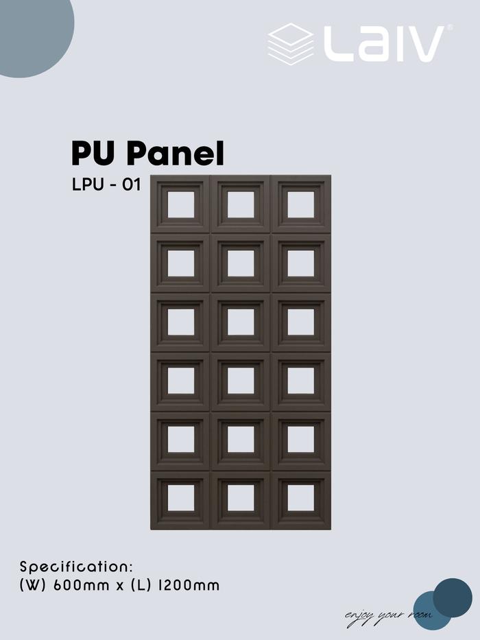 Promo (LAIV) Wall Panel PU Stone Panel Rock Panel Batu PU Panel Dinding ...