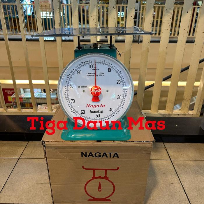 Jual Timbangan Jarum Nagata B8 100 Kg Timbangan Duduk Jarum Nagata 100 ...