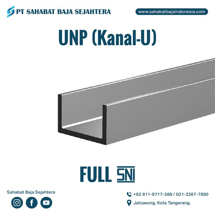 Jual Besi UNP - Besi Kanal U - Channel Bar 180 - Kota Tangerang ...