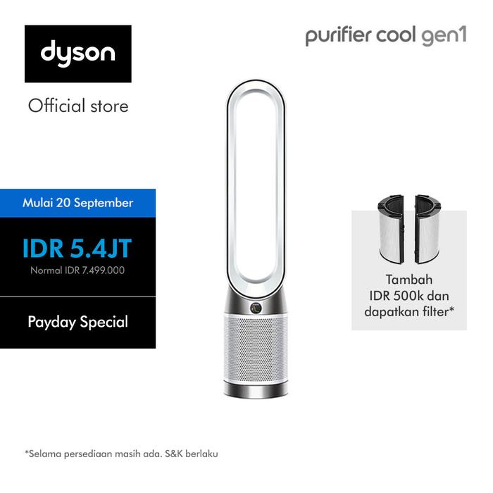 Promo Dyson Purifier Cool Gen1 Air Purifier TP10 (White) - Penjernih Udara Cicil 0% 3x - Kab ...