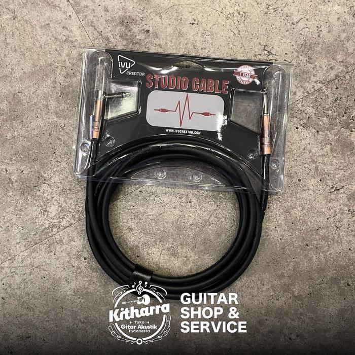 Jual Ivu Creator Cable Premium Studio | Kabel Jack Gitar dan Bass | Studio Cable Series - Kota ...