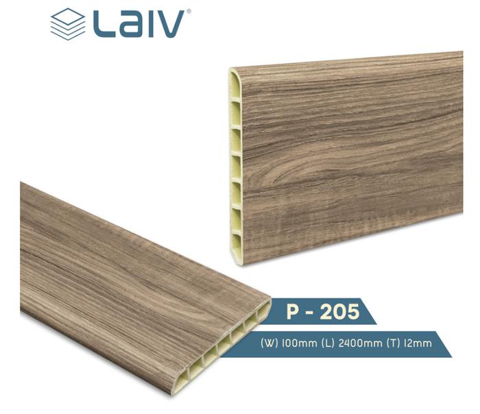 Promo Plint lantai List WPC 10CM Lis Tembok Parkit Plank WPC Skirting ...