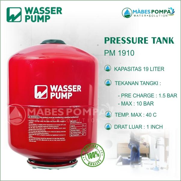 Jual Pressure Tank Wasser PM 1910 - Tabung Tangki Pompa Air JET PUMP ...