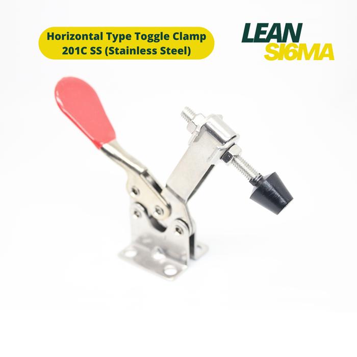 Jual Toggle Clamp GH 201C Quick Release Klem Tekan Horizontal GH-201-C ...