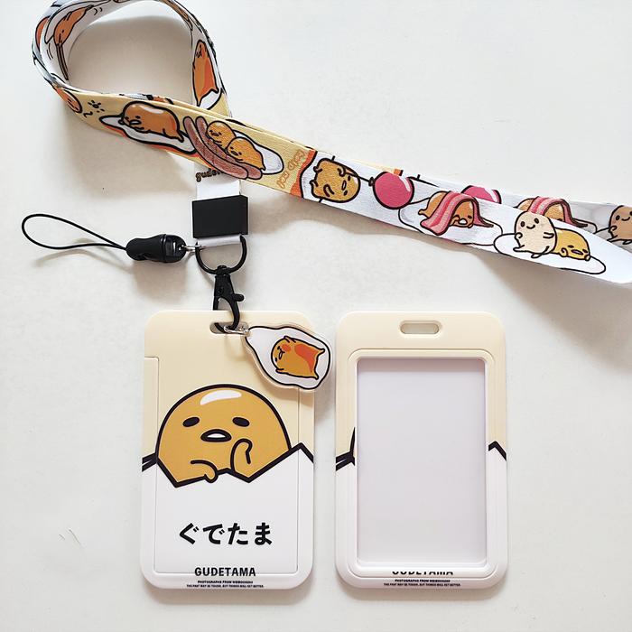 Jual ID Card Holder Name Tag Lanyard / Kalung Wadah Kartu Identitas ...