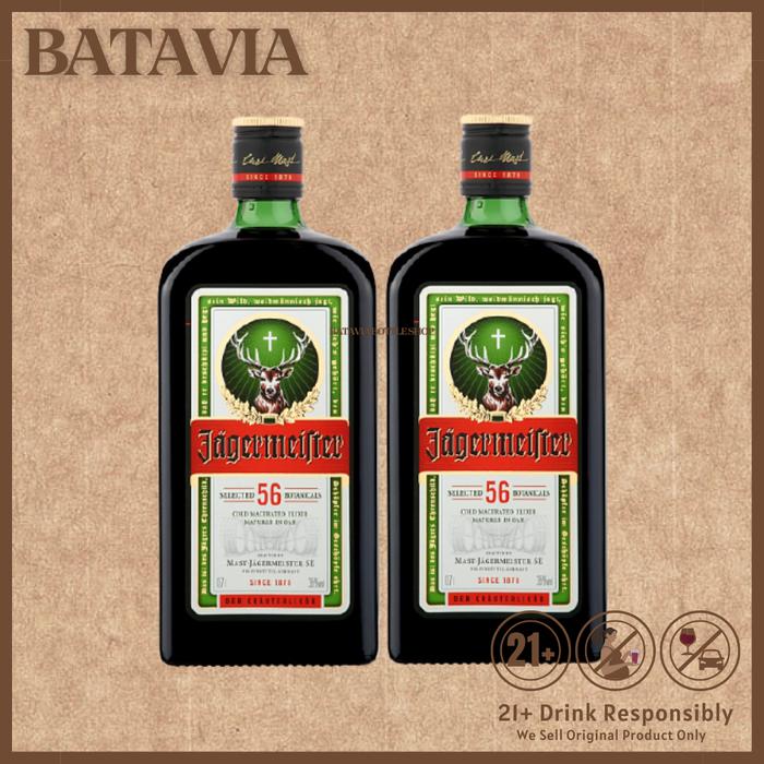 Promo Twin Jagermeister German Liqueur 700ml - 2 Botol Cicil 0% 3x ...