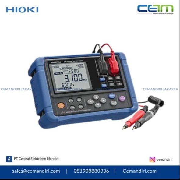 Jual HIOKI BT3554-51 Battery Tester with Pin Type Lead 9465-10 Komplit ...