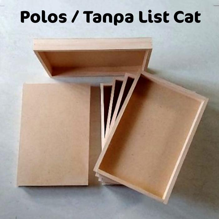 Jual Frame Blok Kayu MDF / PitcBox / Bisa Custom Ukuran Pigura Fotoblok ...