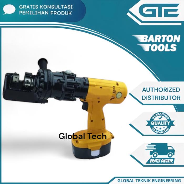Jual 16mm Battery Rebar Bender Mesin Tekuk Besi Beton Baterai BARTON ...
