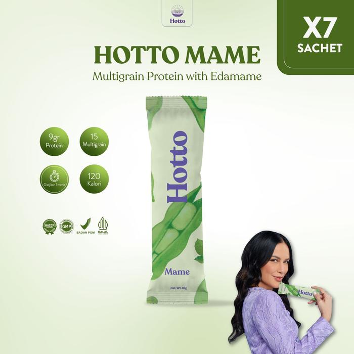 Jual Hotto Mame Multigrain Protein Edamame 7 Sachet - Jakarta Utara - Seven twelve | Tokopedia