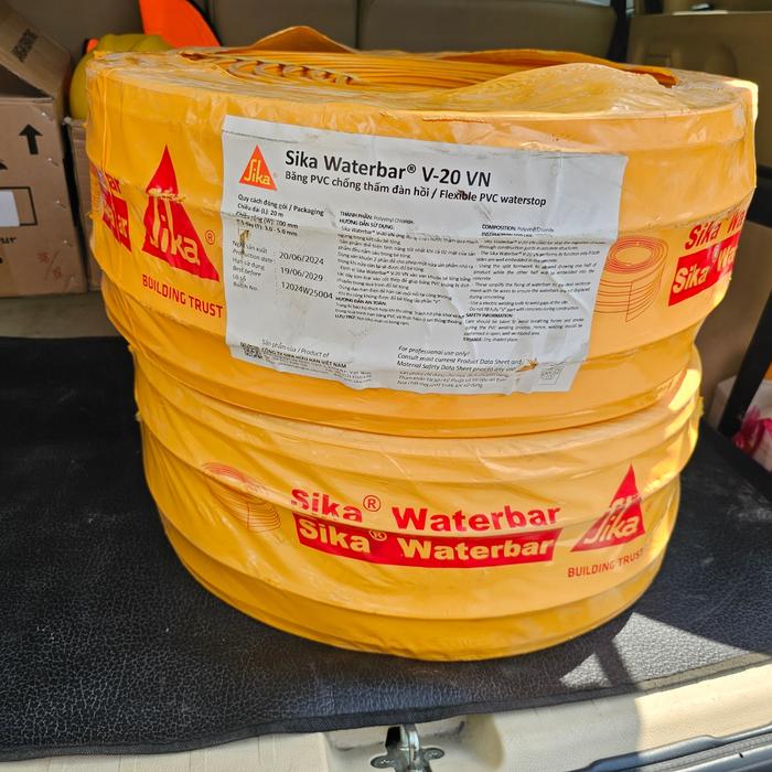 Jual Sika Waterstop V-20 / Sika Waterbar V20, 20m/roll - Kota Surabaya - ELDEHA STORE | Tokopedia