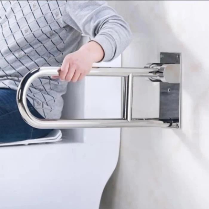 Jual Grab bar stainless still SUS 304 / Grip bar stainless / Disability ...