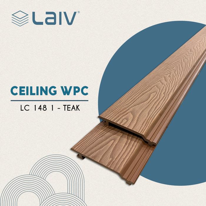 Promo [LAIV]Ceiling WPC Plafon Dinding Wood Panel Outdoor Pagar Lantai ...