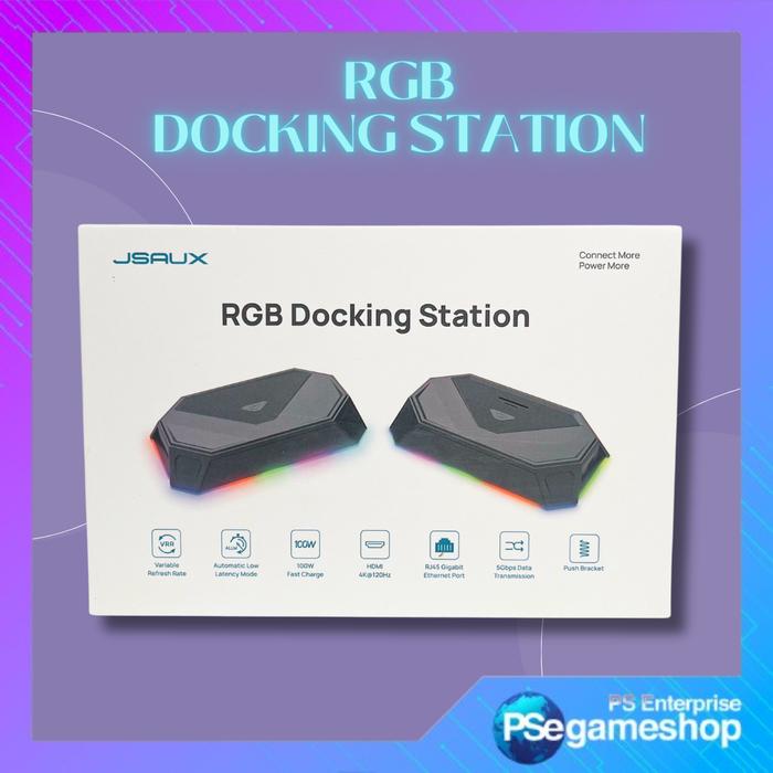 Promo JSAUX RGB Docking Station Steam Deck Docking / ROG / MSI / Dock SteamDeck Station Multi ...