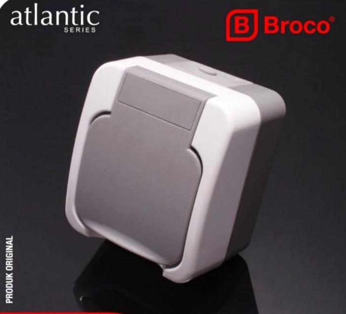 Jual Broco Stop Kontak Outbow Atlantic Outdoor Tutup Tempel ...