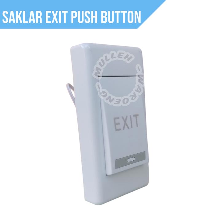 Jual EXIT BUTTON DOOR SAKLAR SWITCH PUSH BUTTON PINTU UKURAN SEDANG ...