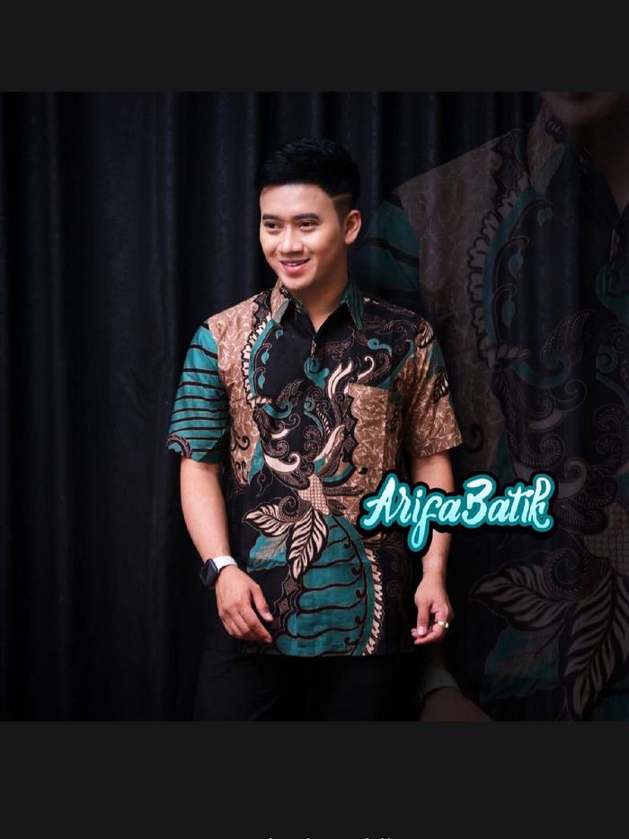 Jual Hem Batik Cowok Dewasa Lengan Pendek || Motif SANGKURIANG ...