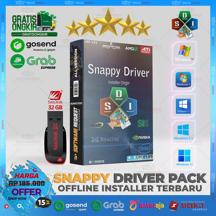 Jual Snappy Driver Pack | Installer Offline Lebih Unggul Dari DriverPack - Kota Bandung - PT ...