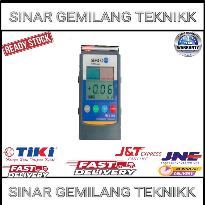 Jual FMX-003 ESD Tester Meter/ Electrostatic Field meter Handheld simco ...