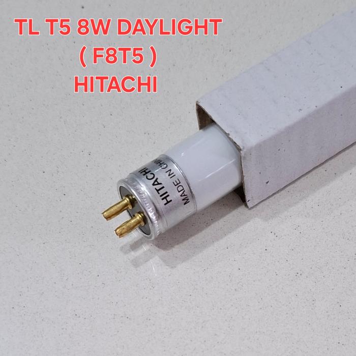 Jual TL 8W ( F8T5D ) DAYLIGHT / PUTIH. Kwalitas setara HITACHI JAPAN ...