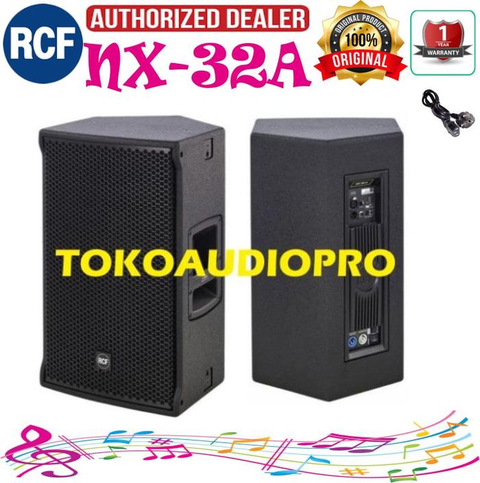 Jual RCF NX32A 12-Inch Speaker Aktif Original RCF NX-32A - Jakarta ...