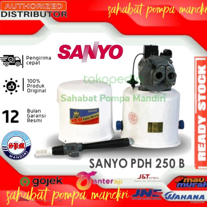 Jual Pomp Air jet pump SANYO PDH 250 B jet pump 250watt pompa sumur ...