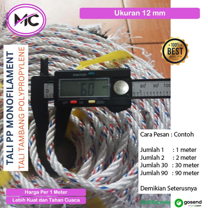 Jual Tali Tambang PPD 6mm 8mm 10 mm 12mm 14mm 16mm 18mm 20mm 22mm 24mm ...
