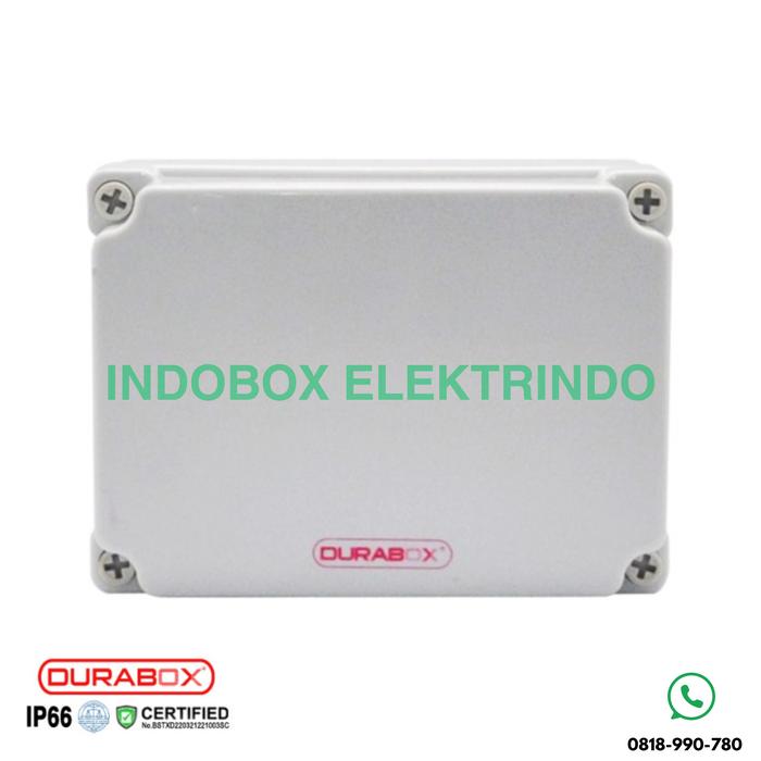 Jual Durabox Box Panel Plastik 125x175x100mm - Junction Box ABS IP66 ...