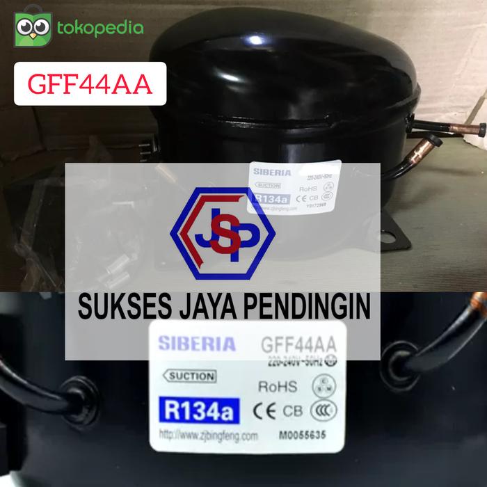 Jual Compressor Siberia GFF44AA R134a / Kompresor Siberia GFF44AA ...