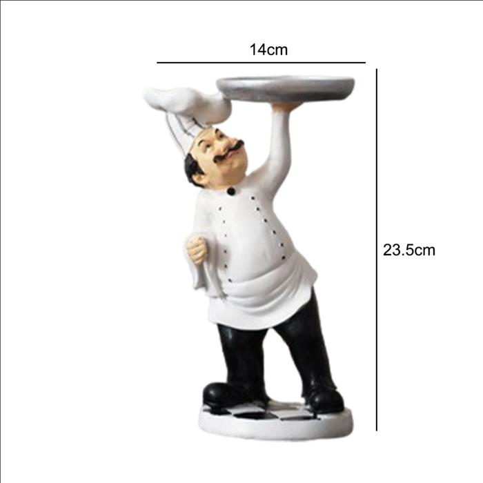 Jual Koleksi Pajangan Patung Koki Italia Lucu / Chef Figurine Series ...