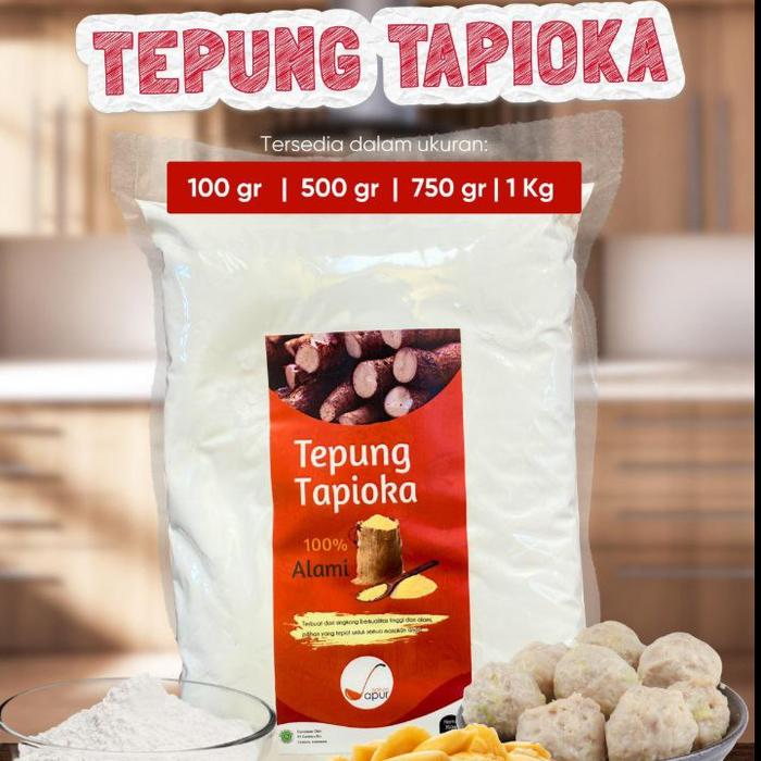Jual Tepung Tapioka 1 kg / Sari Pati Singkong / Tepung Tapioka Asli ...