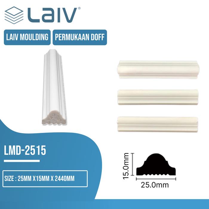 Promo LAIV Wall Moulding PVC List Dinding Lis Profil Ukiran Dinding Molding Anti Air Rayap Wall ...