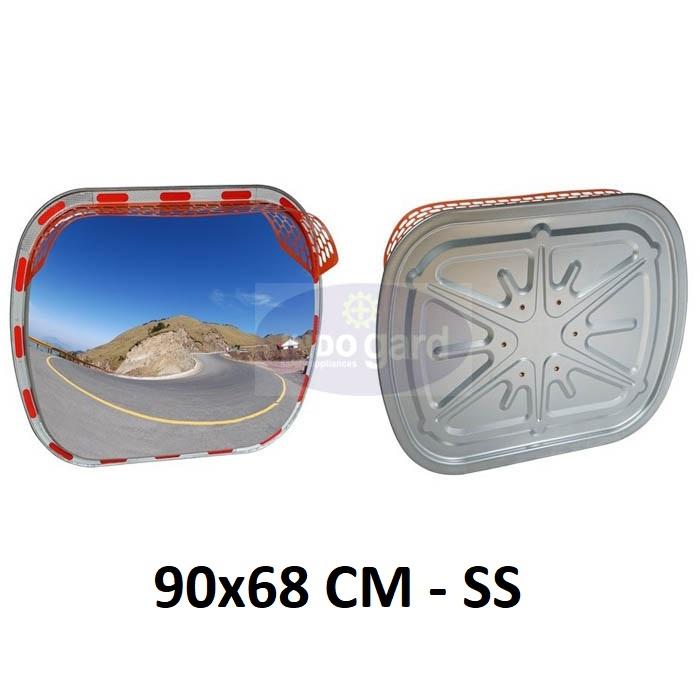 Jual Mirror Outdoor 90x68cm,Stainless Steel SUS 304,Mirror OVAL ...