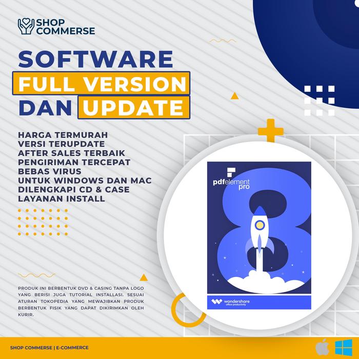Jual Wondershare PDFElement Pro : Convert Edit PDF Windows dan MAC ...
