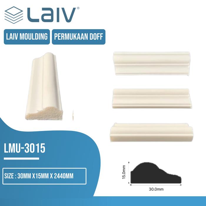 Promo LAIV Wall Moulding PVC List Dinding Lis Profil Ukiran Dinding ...