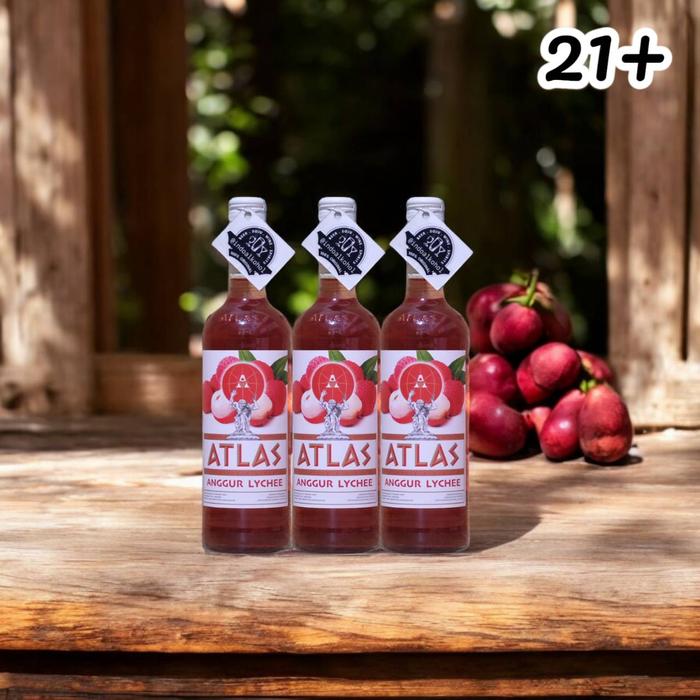 Promo Paket Atlas Anggur Lychee 620ml - Orang Tua - INDOALKOHOL ...