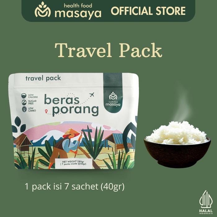 Promo Travel Pack MASAYA BERAS PORANG shirataki konjac diet healthy ...