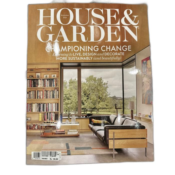 Jual Majalah house & garden September 2024 anak jurusan interior design ...