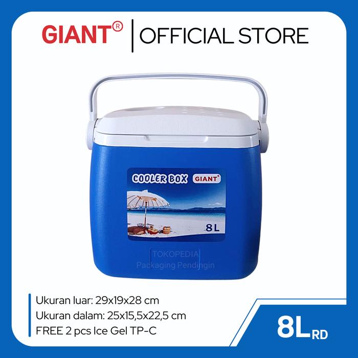 Jual Cooler Box 11 Liter / Cool Box Merk GIANT bukan Marina Cooler - 8L ...