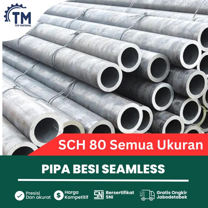 Jual Pipa Seamless SCH 80 Ukuran Diameter 3/8" 1/2", 3/4", 1", 1 1/4 ...