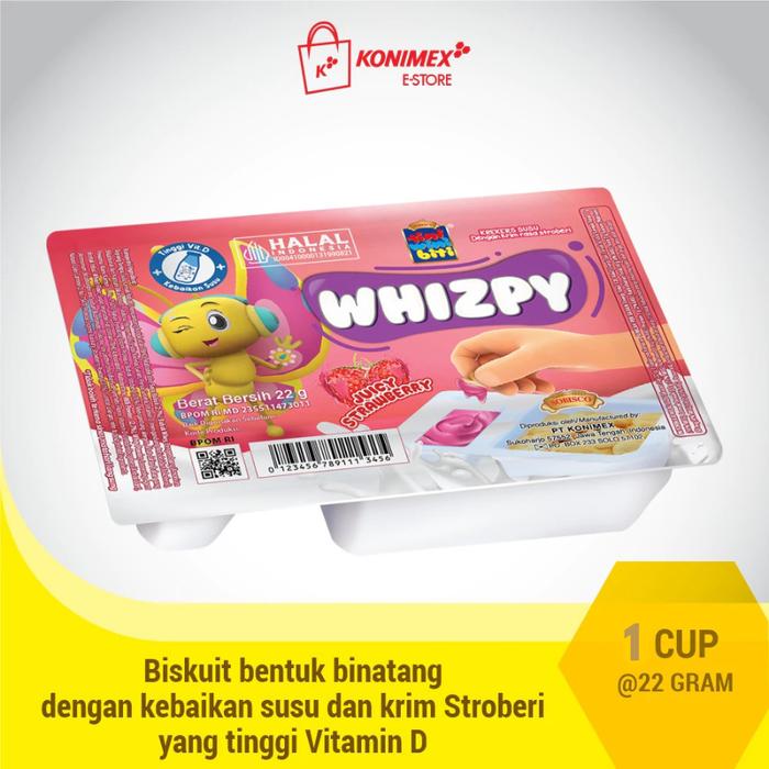 Jual Tini Wini Biti Whizpy 22gr Milky Chocolate Juicy Strawberry Gummy ...