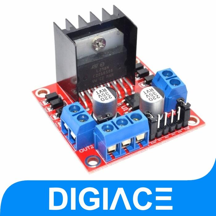 Jual Driver Motor DC L298N Module L298 Dual H Bridge - Kota Surabaya ...