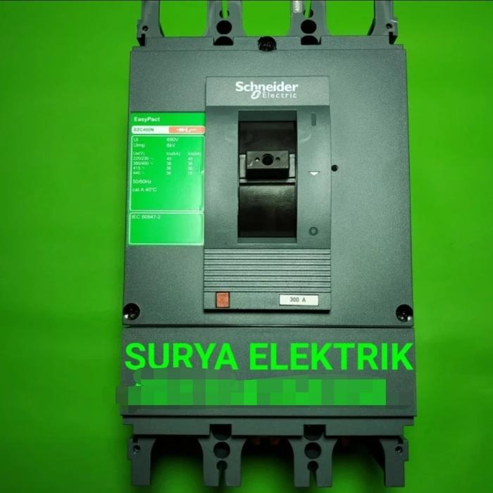 Jual MCB MCCB BREAKER NFB 3 PHASE 3 PAS 300A 300 AMP 300 A SCHNEIDER ...