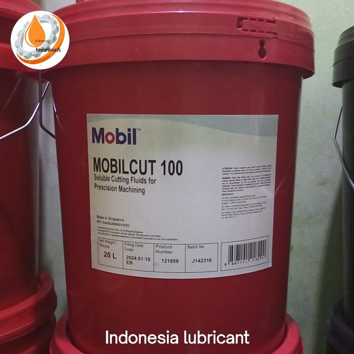 Jual Mobilcut 100 Oil solube cutting fluids for prescision machining ...