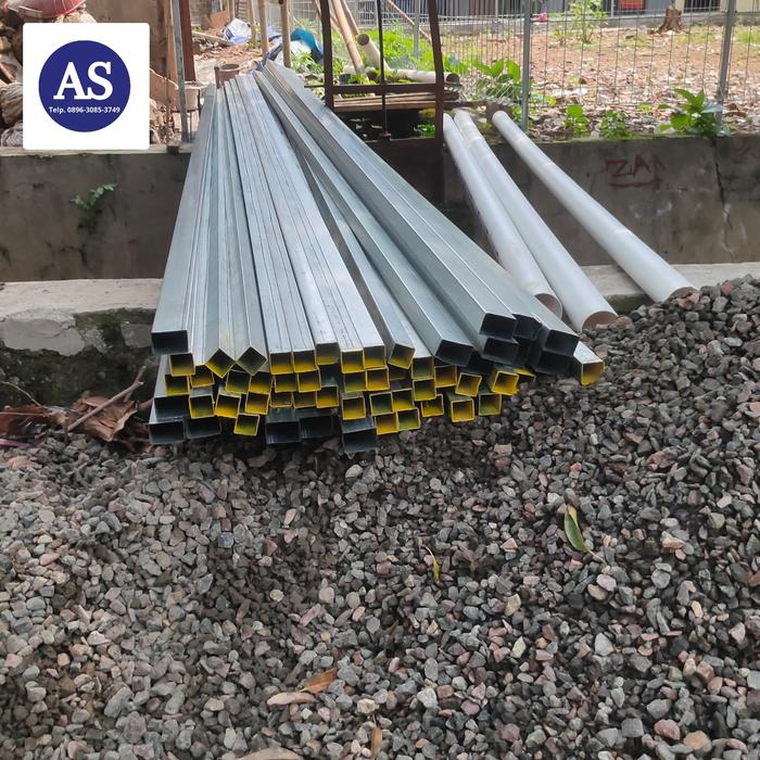 Jual besi hollow 4x4 galvanis 1mm kotak full - Kab. Bogor - ABIYANA ...