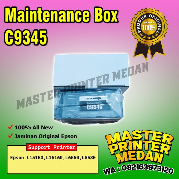 Jual Maintenance Box Epson L15150 L15160 L6550 L6580 Waste Ink Tank C9345 - Kota Medan - Master ...